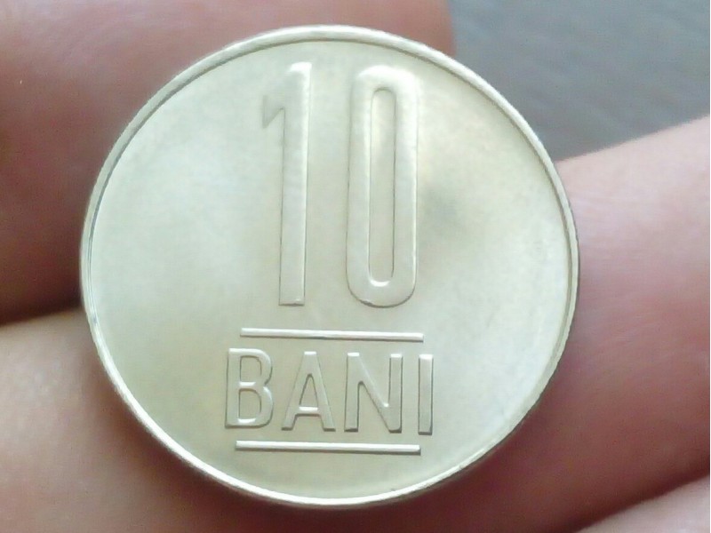 Rumunija, 10 bani 2021