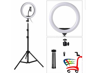 Ring Light 26cm Ring light sa stativom Svetleci prsten 10" - Ring Light 26cm Ring light sa stativ...