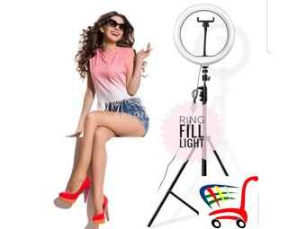 Ring Light 30cm podesivi stalak Prsten svetlo ring light - Ring Light 30cm podesivi stalak Prsten...