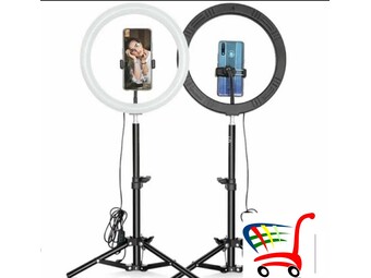 Ring light - svetlo za snimanje 10" - 26cm sa stalkom - Ring light - svetlo za snimanje 10" - 26c...