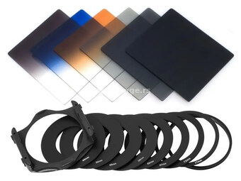 Square Filter Kit ND16 Graduated Filter / Adapter Rings