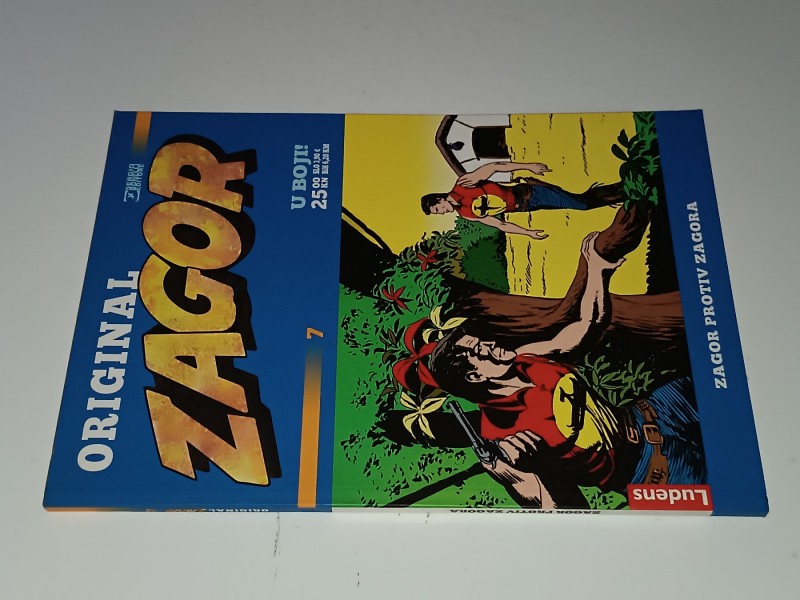 ZAGOR ORIGINAL LUDENS-7 GLANC
