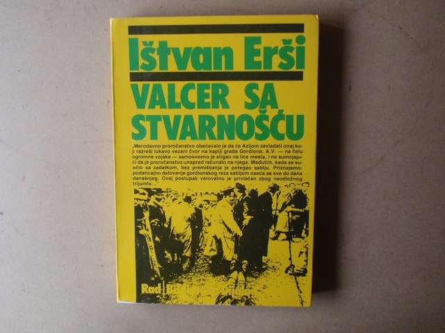 Ištvan Erši - VALCER SA STVARNOŠĆU