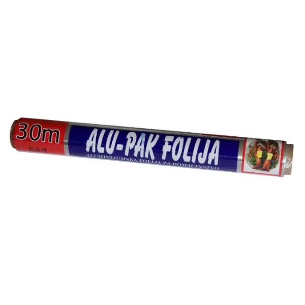 FRESH Aluminijumska folija alu-pak folija 30/30 m srebrna