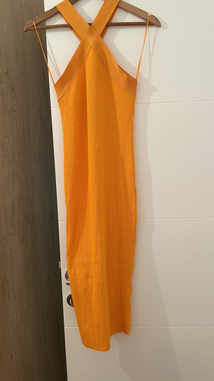 Zara midi/orange haljina