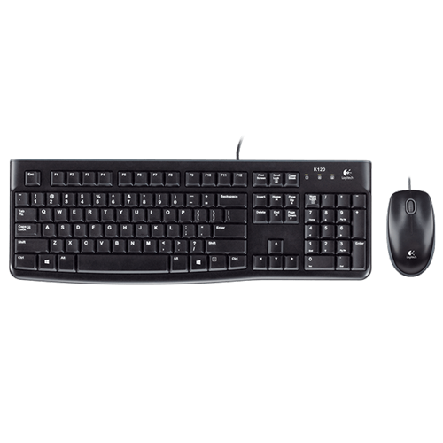 LOGITECH MK120 YU-SRB 920-002549 Crna Žična tastatura i miš