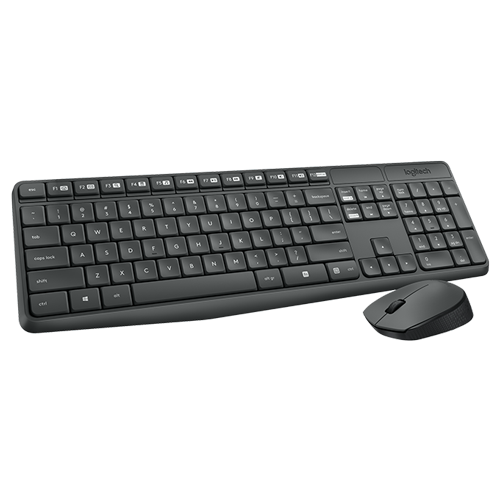 LOGITECH MK235 YU-SRB Crna Bežična tastatura i miš