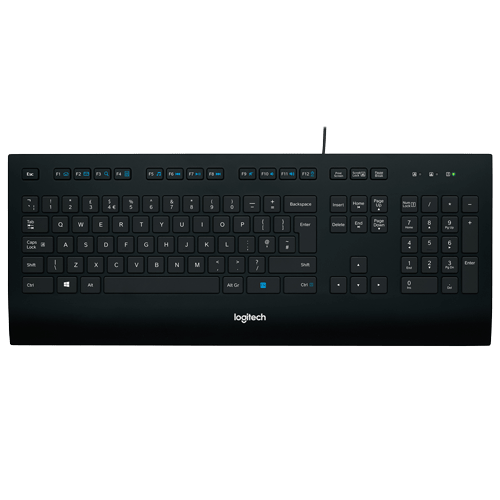 LOGITECH CORDED K280e US 920-005217 Crna Žična tastatura