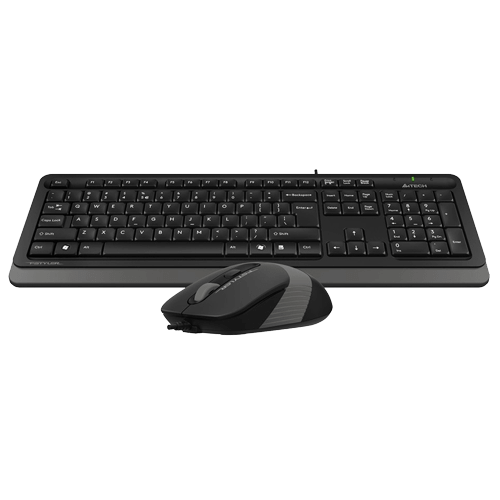 A4 TECH F1010 US Crna/Siva Žična tastatura i miš