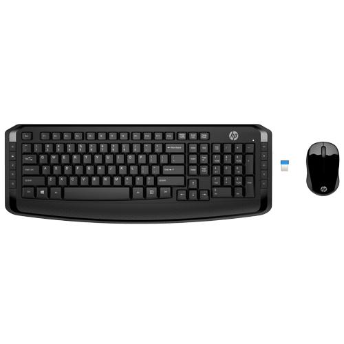 HP 300 US 3ML04AA Crna Bežična tastatura i miš