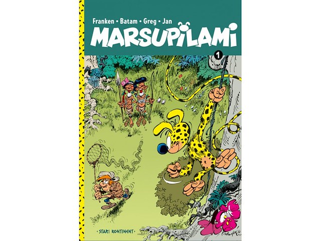 Marsupilami 1 Stari kontinent 49 FRANKEN novo