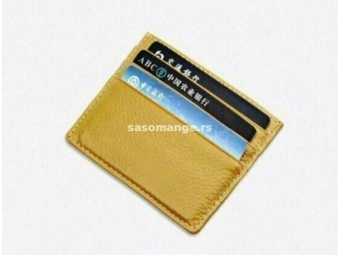 Novčanik za kartice i novac - žuti