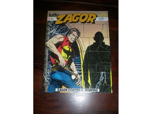 ZAGOR TUTTO 86 ZAGOR  CONTRO  IL  VAMPIRO*