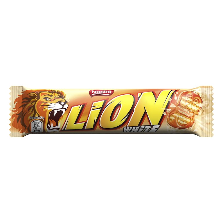 Cokolada bela Lion 42g