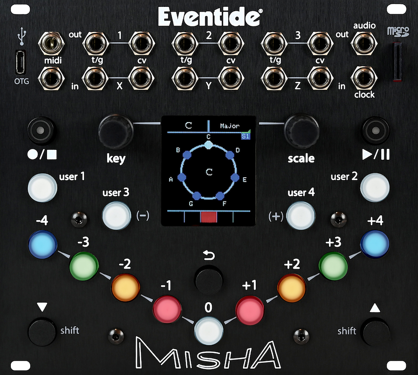 Eventide Misha Eurorack Instrument/Sequenzer