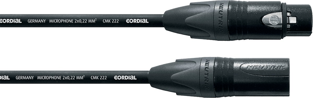 CORDIAL CPM 2,5 FM - mikrofonski kabl
