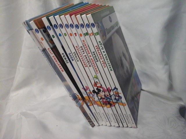 Enciklopedija Moj svet Disney 11 knjiga dizni
