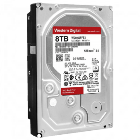 HDD WD 8TB WD8003FFBX 256MB 7200rpm Red Pro