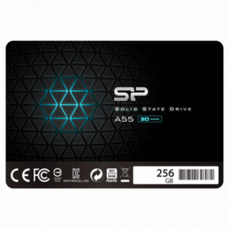 SSD 2.5'' SATA Silicon Power A55 256GB, SP256GBSS3A55S25