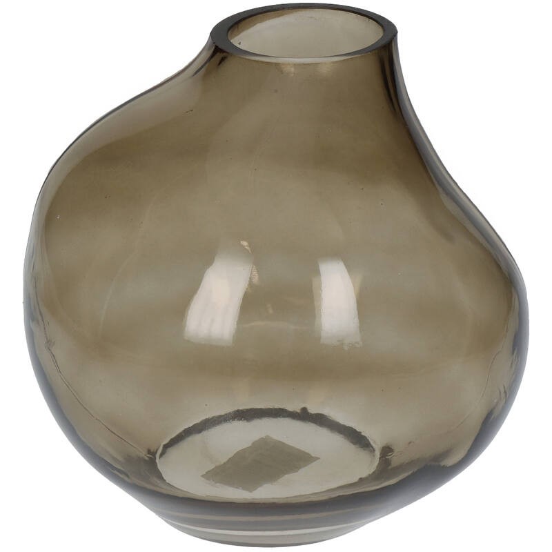 Vaza GLASS 15cm KAL-0385 - Brown - KSN