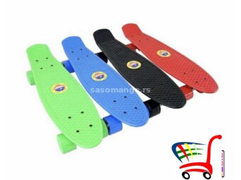 Skejtbord - skate board - penibord - crni 74 cm - Skejtbord - skate board - penibord - crni 74 cm