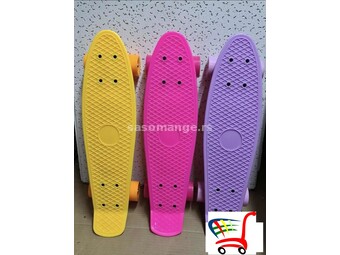 Skejtbord - penibord - penny board zuti / rozi / ljubicasti - Skejtbord - penibord - penny board ...