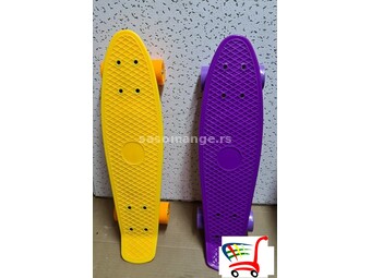 Skejtbord - penibord - penny board - žuti - Skejtbord - penibord - penny board - žuti