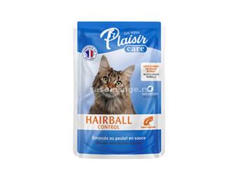 Plaisir CARE sos za mačke - Hairball 12x85g