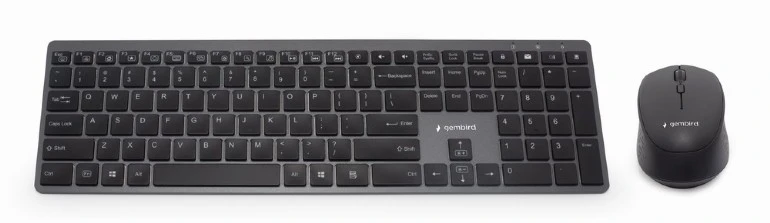 Gembird (KBS-ECLIPSE-M500) bežični komplet tastatura+miš crni