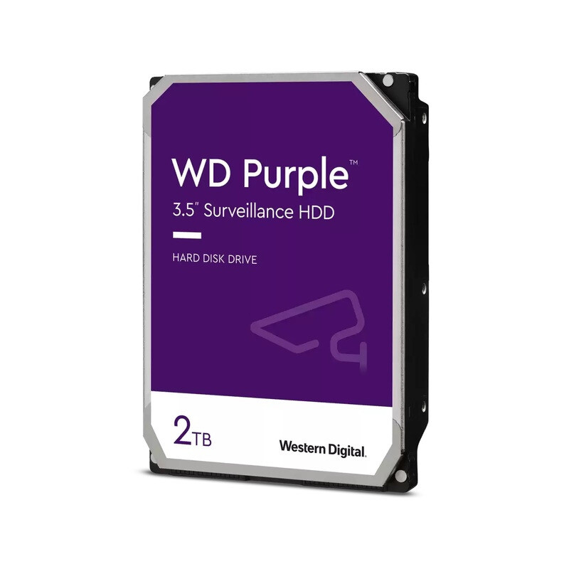 2TB 3.5″ SATA III 64MB WD23PURZ Purple hard disk