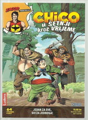 Zagor predstavlja LU Chico u šetnji kroz vrijeme 2