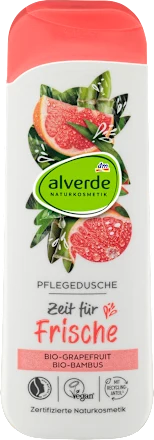 alverde NATURKOSMETIK
Gel za tuširanje, grejpfrut i bambus, 250 ml