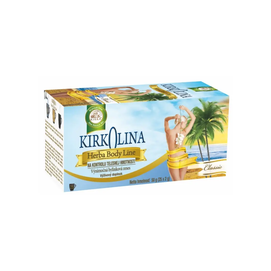 KIRKA Kirkolina Čaj Herba Body Line 50 g