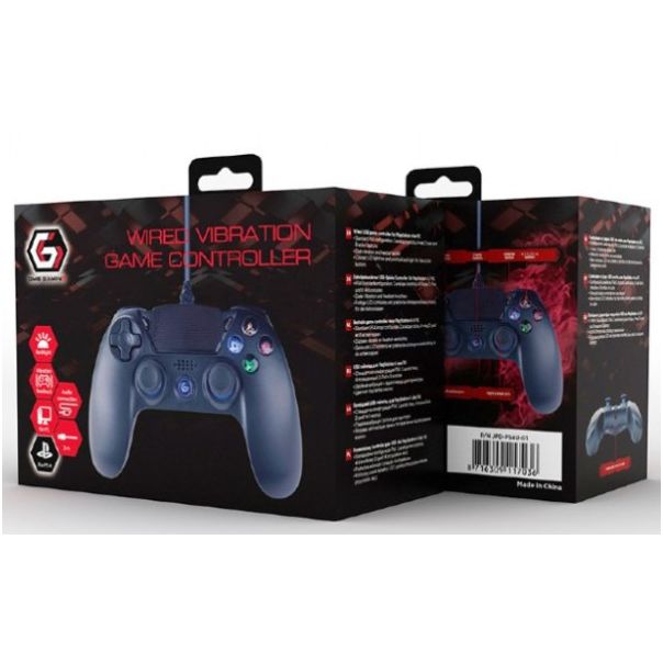 GEMBIRD JPD-PS4U-01 USB 2.0 analog vibration gamepad, PlayStation 4 / PC