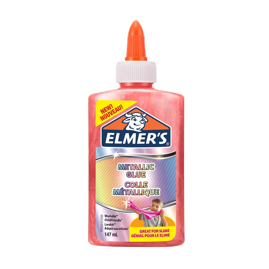 ELMER'S Lepak 177ml metalik roze