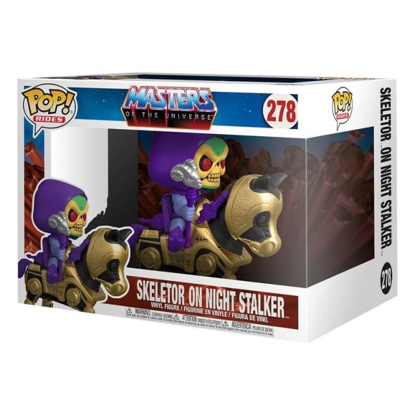 FUNKO Masters of the Universe POP! Rides - Skeletor w/Night Stalker