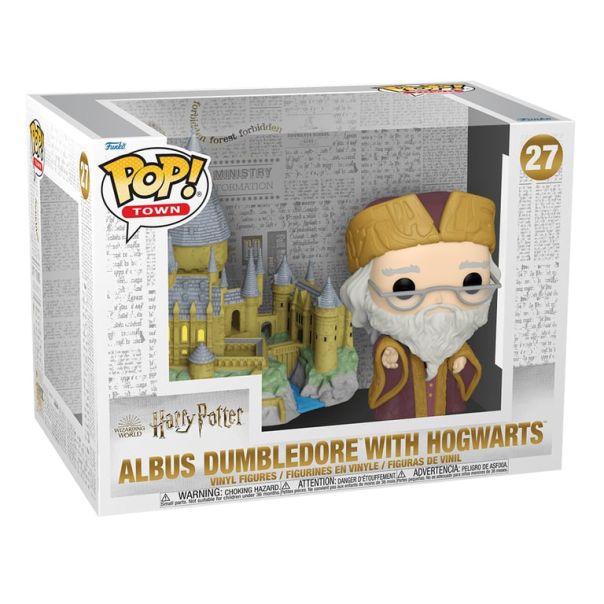 FUNKO Harry Potter POP! Vinyl Town - Dumbledore W/Hogwarts