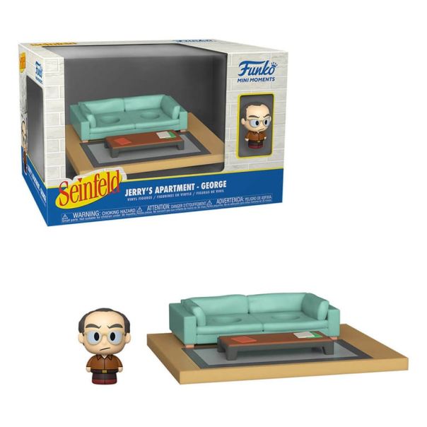 FUNKO Seinfeld POP! Vinyl Mini Moments - George w/Chase