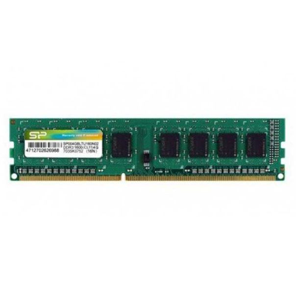 SILICON POWER 8GB DDR3, 1600MHz, SP008GBLTU160N02