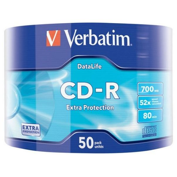 VERBATIM CD-R 52x 1/50 kom