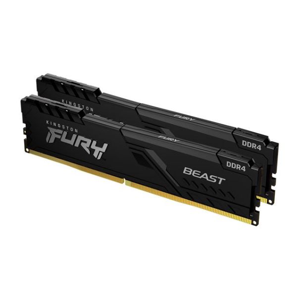 KINGSTON RAM 16GB (2x8GB) DDR4 3200MHz Fury Beast KF432C16BBK2/16