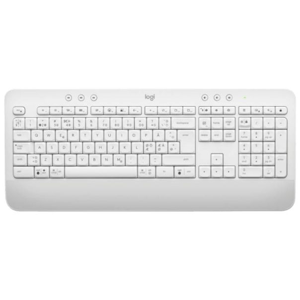 LOGITECH K650 Signature Wireless US bela tastatura