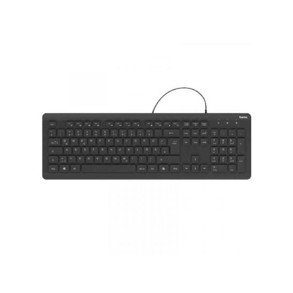 HAMA Žična tastatura KC-600 US (Crna)