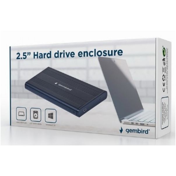 GEMBIRD EE2-U2S-5 USB 2.0 Externo kuciste za 2.5 SATA hard diskove