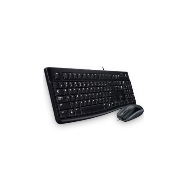 LOGITECH MK120 Desktop USB US tastatura + USB miš Retail