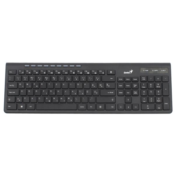 GENIUS SlimStar 7230 USB YU crna tastatura