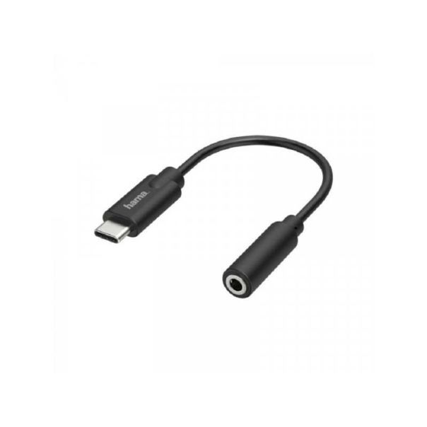 HAMA Adapter Za Slušalice, USB Tip-C Na 3,5mm (ženski) 200318