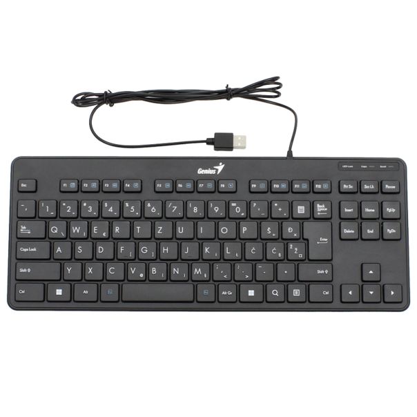 GENIUS LuxeMate 110 USB YU slim crna tastatura