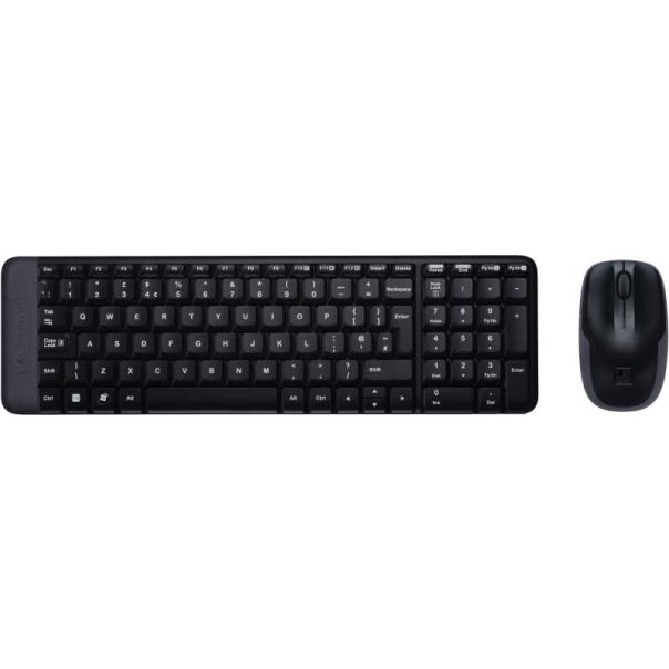 LOGITECH Bežična tastatura i miš MK220