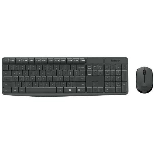 LOGITECH Bežična tastatura i miš MK235